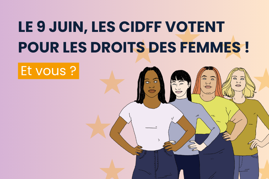 Le 9 juin, les CIDFF votent pour les droits des femmes ! - CIDFF